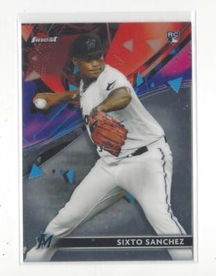 2021 Finest #47 Sixto Sanchez RC Rookie Marlins | eBay