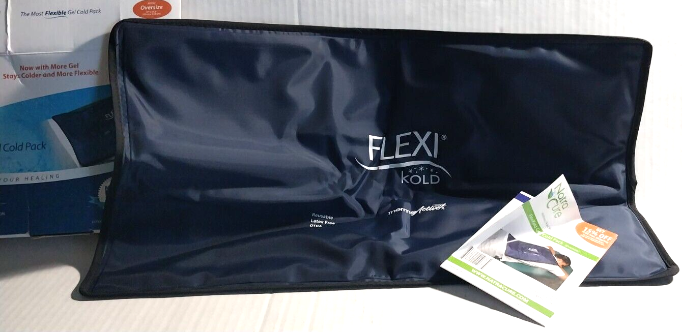 FlexiKold Extra Large Gel Soft Flexible Ice Pack for Injuries – X-Large ...