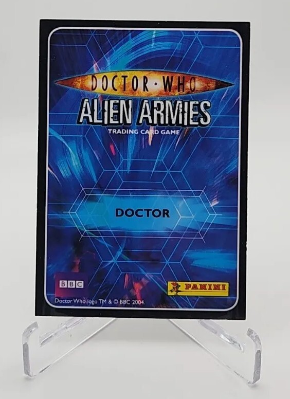 The Sixth Doctor - Foil - Doctor Who - Alien Armies - 2004 - Panini - # ...
