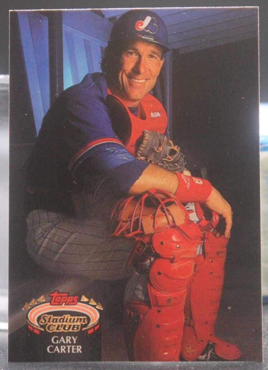 Gary Carter (Expos/HOF) - 1992 Topps Stadium Club #845 | eBay