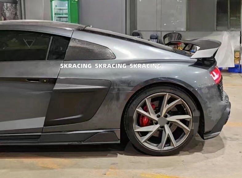 For 2020-2023 Audi R8 V10 Dry Carbon Fiber Door Fenders Side Blade ...