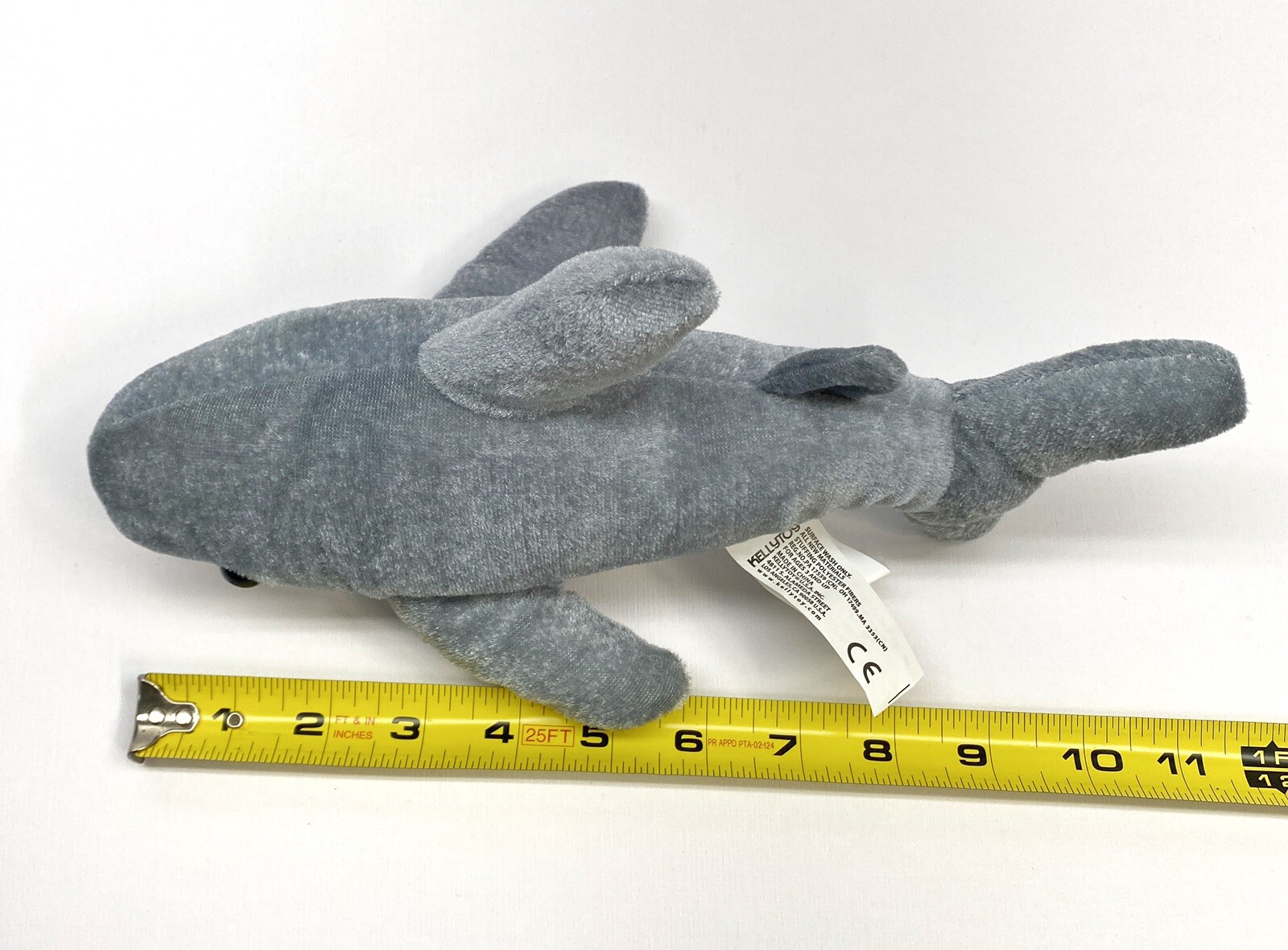Gray Shark Small 9" Plush Stuffed Animal Kelly Toy | eBay