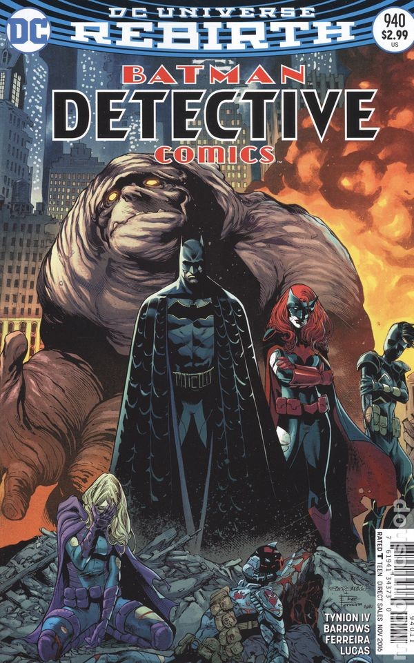 Detective Comics #940A Barrows FN 2016 Stock Image | eBay