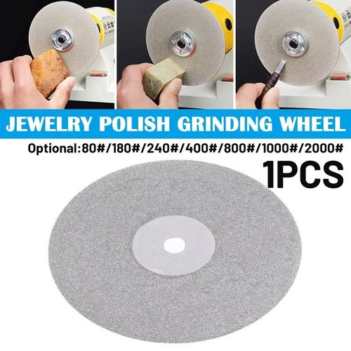 Meule diamantée haute performance 4 pour polissage lapidaire 80 2000 ...