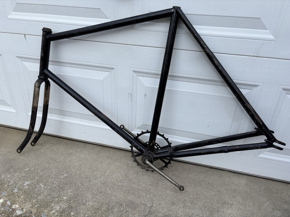 Antique 1890's / 1900's Circa Unidentified Men's 28" Wheel TOC Frame ...