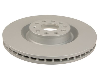 For 2009-2010 Volkswagen Passat CC Brake Rotor Front Zimmermann Coated ...