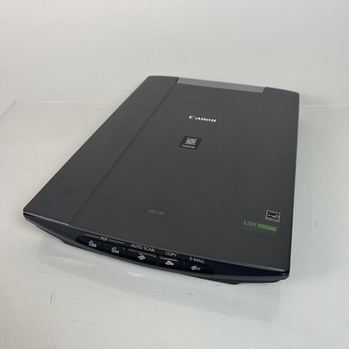 Canon CanoScan LIDE 210 USB Color LED Image Flatbed Scanner - Tested ...