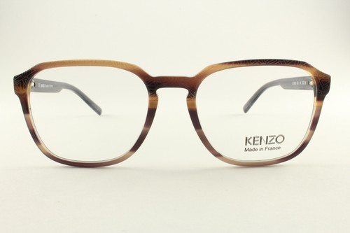 Rare Authentic Kenzo KZ 4255 C02 Brown Blue 53mm Glasses Frames France ...