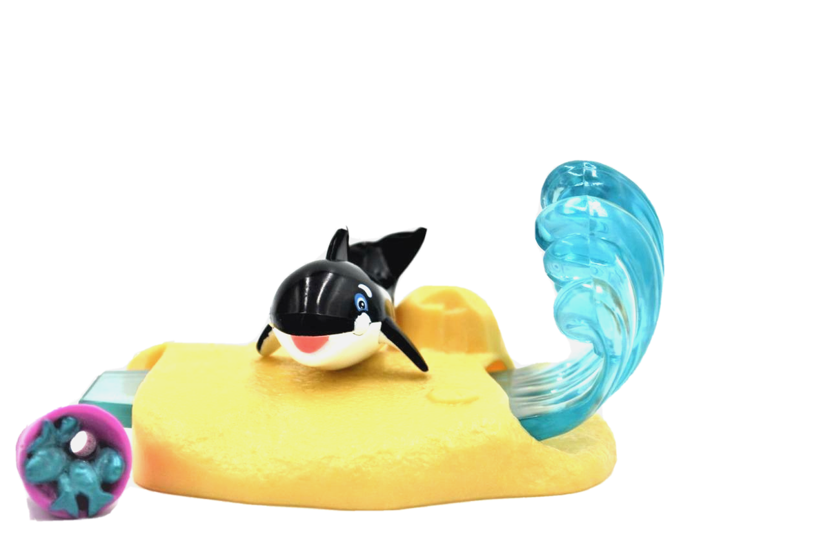 1995 Littlest Pet Shop Sea World The Shamu Family Playset Toy Sisters