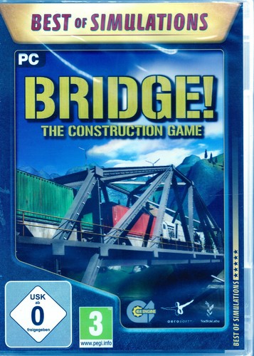 Bridge! Construction Game PC CD-ROM FSK 0 Neu und eingeschweißt | eBay.de