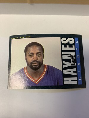 1985 Topps NFL Mark Haynes New York Giants | eBay