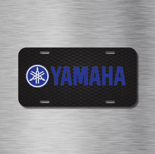 Yamaha Motorcycle boat Atv snowmobile Vehicle License Plate Front Auto ...