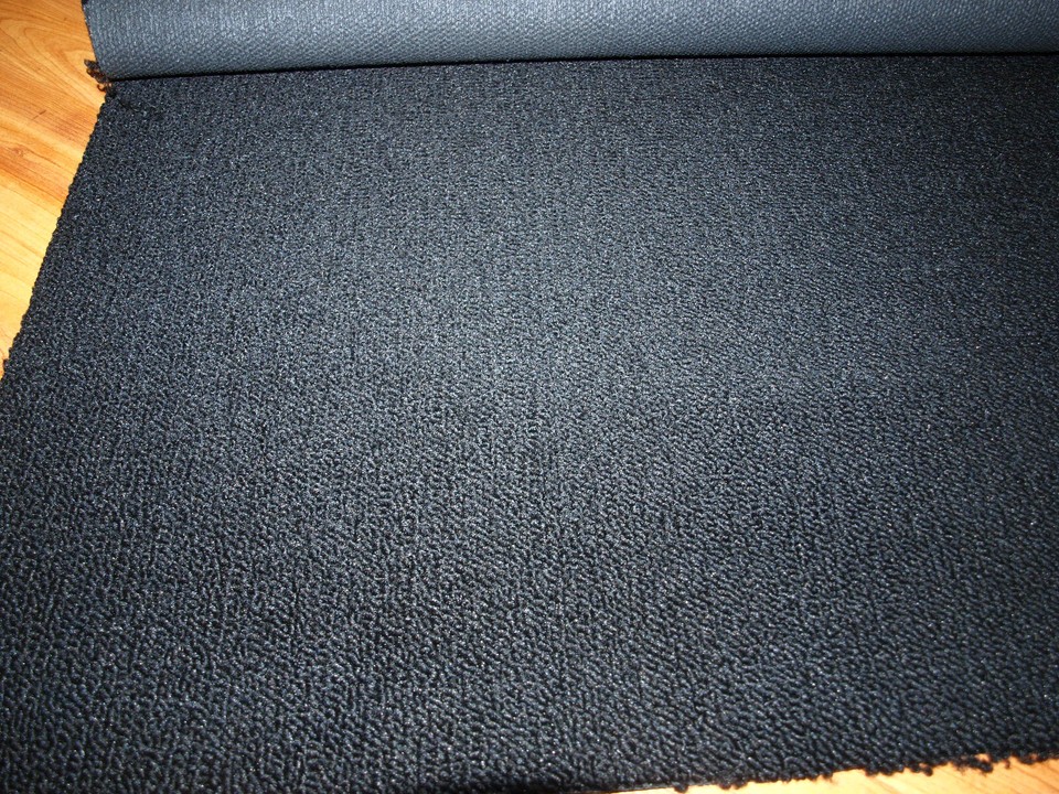 Car loop carpet color black 40 inches Wide By the yard best quality | eBay