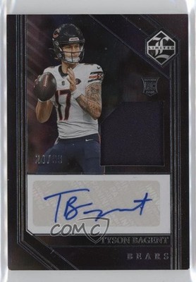 2023 Panini Limited /199 Tyson Bagent #137 RPA Rookie Patch Auto RC | eBay