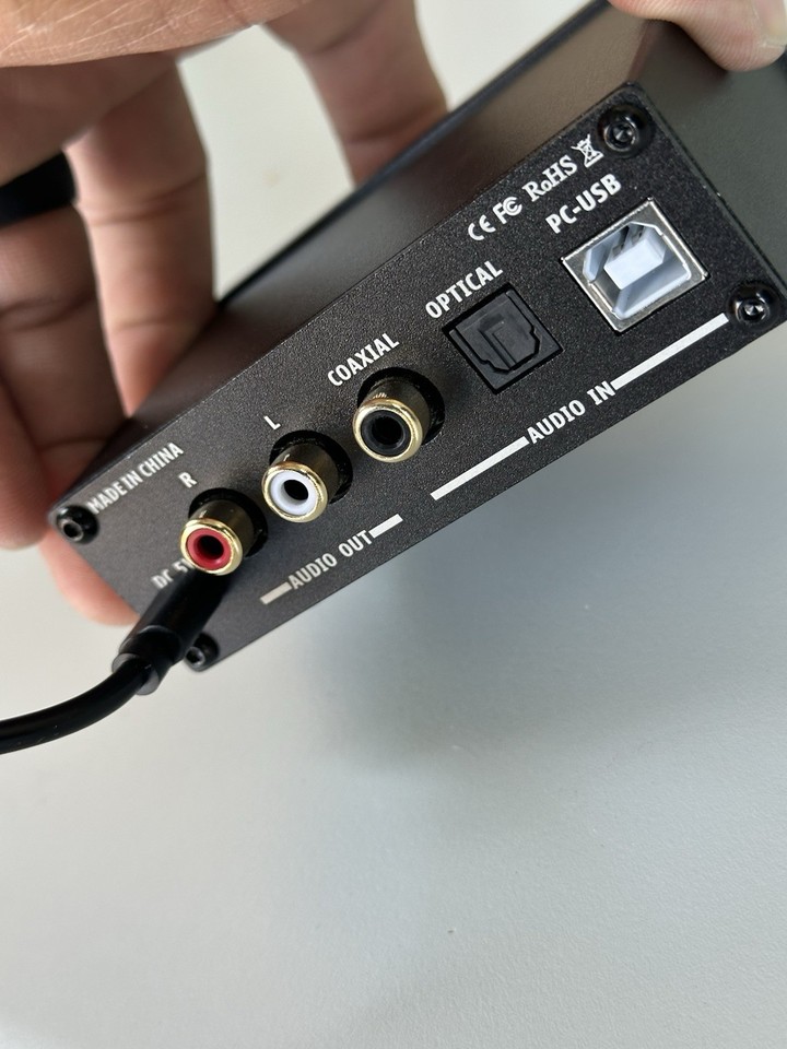 Fosi Audio Q4 Headphone Amplifier Mini Stereo DAC 24-Bit 192 KHz USB ...