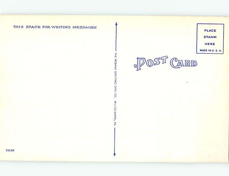 Unused Linen POST OFFICE SCENE Pottsville Pennsylvania PA : clearance ...