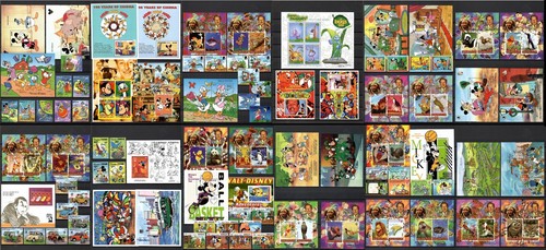 Walt Disney cartoons composition [3] 50 diff. sets & s/s MNH #CNA339 | eBay