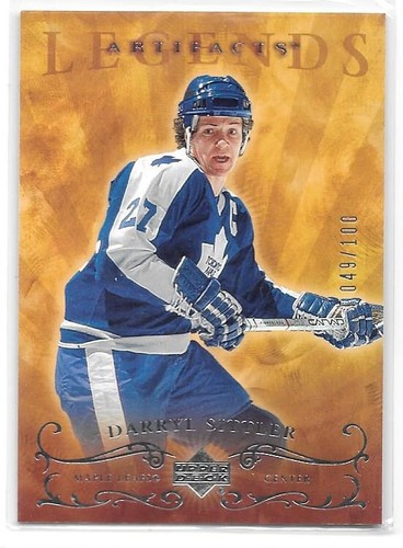 2006-07 Upper Deck UD Artifacts Silver Parallel #135 Darryl Sittler ...