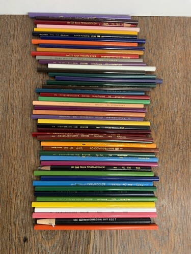 Berol Prismacolor 49 Vintage Lead Art Pencils Lot Many Unused | eBay