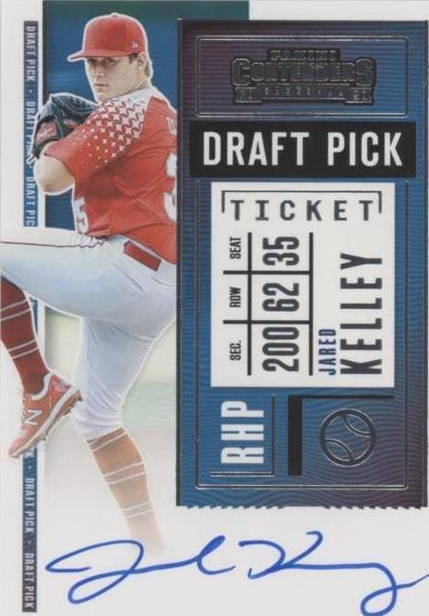 2020 Panini Contenders - Draft Pick Ticket Jared Kelley #DPT-JK (AU, RC ...