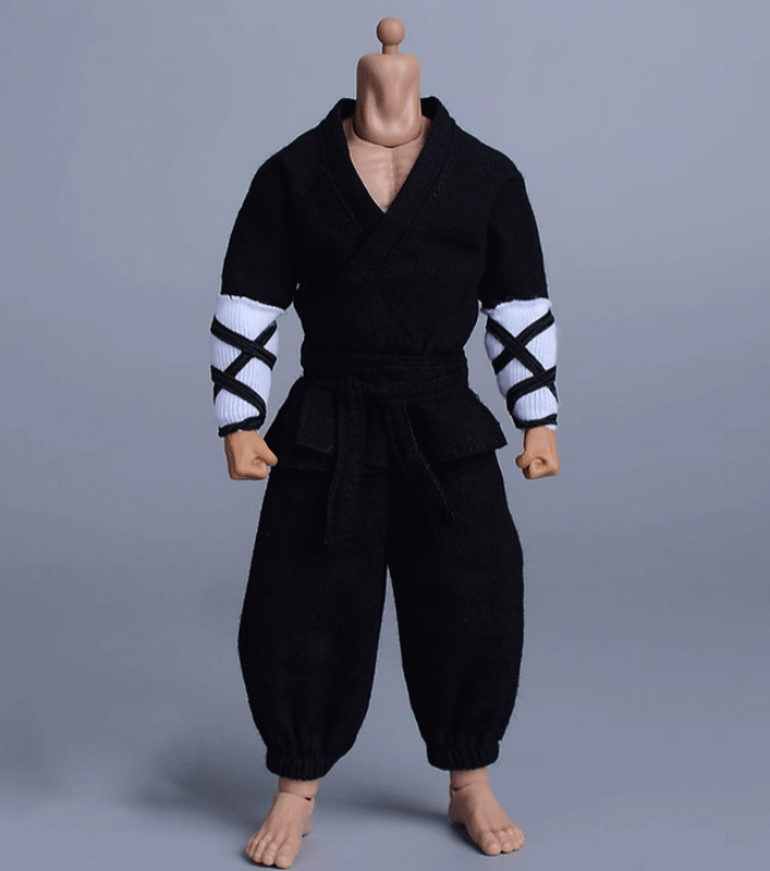 1/12 Male Soldier Clothes Samurai Uniform Fighting Clothes Model for 6 ...