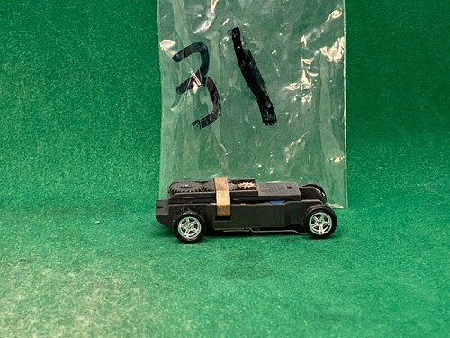 ORIGINAL AUTO WORLD T-JET ULTRA G RUNNING CHASSIS, CHROME WHEELS SUPER ...