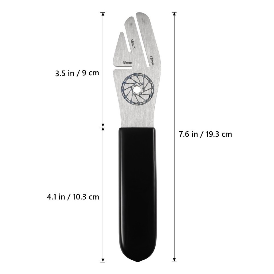Wrench for Disc Brake Brakes Adjuster Bike Adapter Rotor Alignment Tool ...