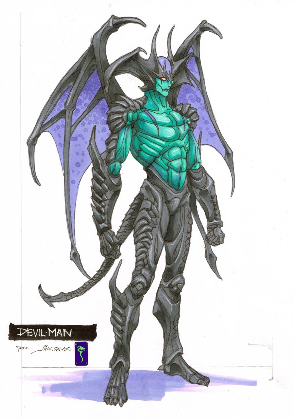 Variable Action Heroes "Devilman" Devilman (Ver. Nirasawa 2016) Approx ...