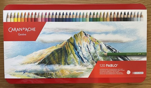 Caran D'Ache Pablo Color Pencils, Set Of 120, Beautiful Colors! Hardly ...