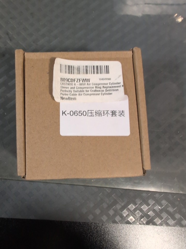 K-0650 Air Compressor Cylinder Sleeve and Compression Ring Replacement ...