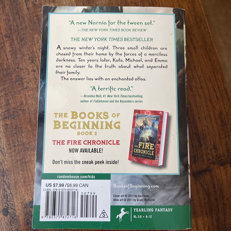 Books of Beginning Ser.: The Emerald Atlas by John Stephens (2012 ...