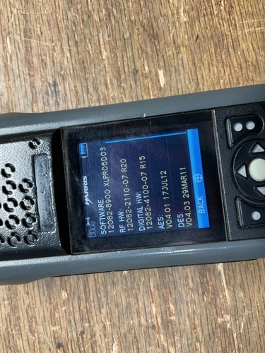 LOT OF 2 Harris Unity XG-100 Full Spectrum Radios LOT XP-100F-IS NO ...