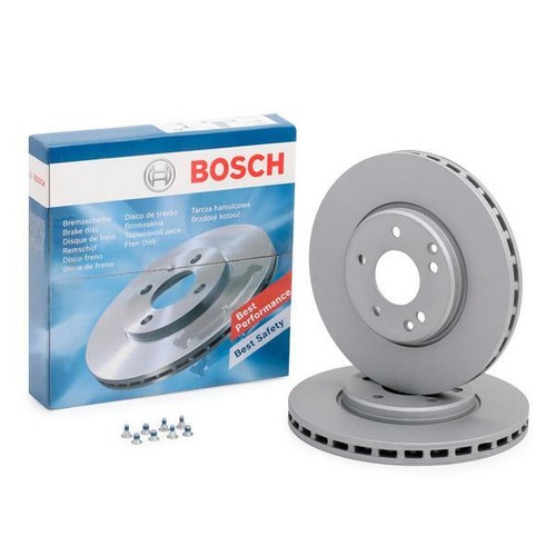 Bosch Front Brake Disc Rotors 300mm BD775 fits Mercedes C-CLASS W203 C ...