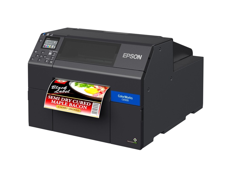 Epson ColorWorks C6500A GLOSS On-Demand Color Label Printer (OPEN BOX ...