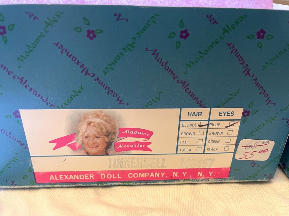 Madame Alexander Tinkerbell 140467. Legends Storyland Friends. Tag ...