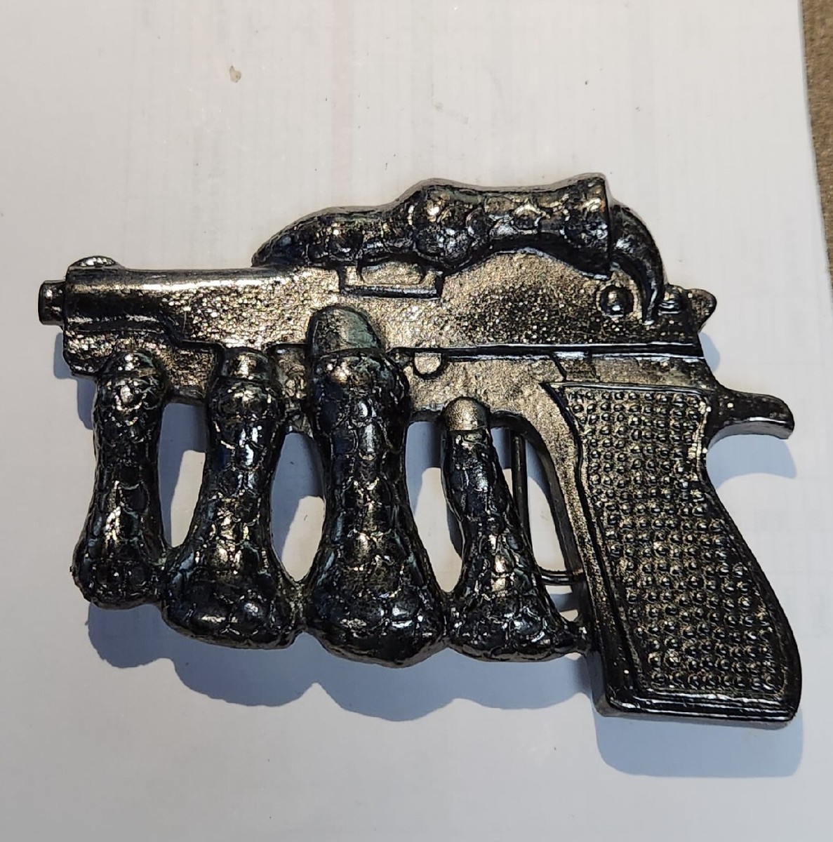 Skeleton Hand With Gun