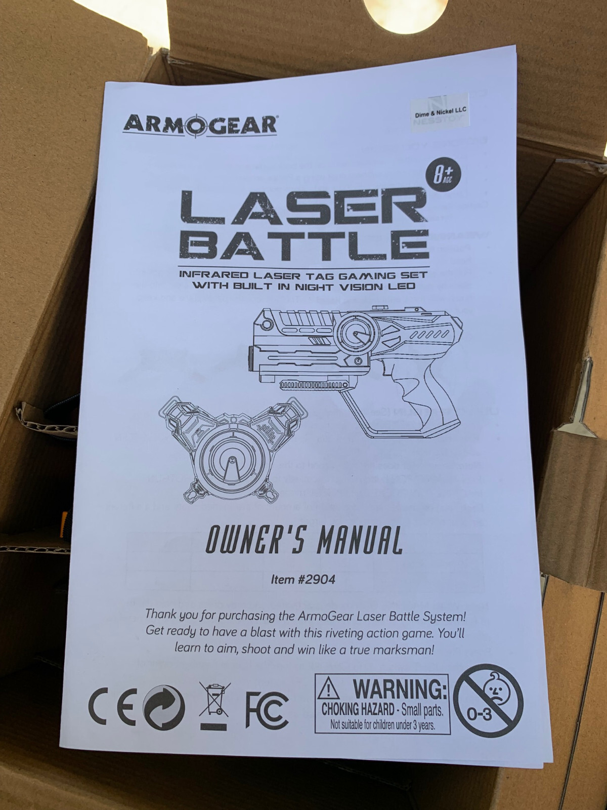 Armogear Infrared Laser Tag Blasters with Vest - Set of 4 for sale online | eBay