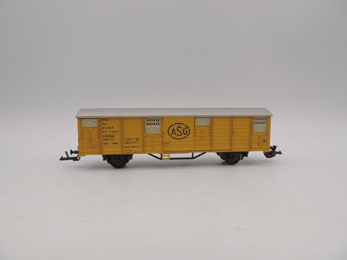 Train Electrique - Wagon Marchandise - Güterwagen ASG - 1/120 - Voie TT ...