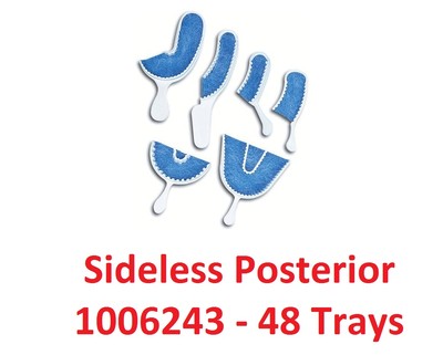 48 Triple Tray Sideless Posterior Bite Trays Dental Premier -USA ...