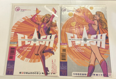 Tangent THE FLASH lot of (2) Issues #97 And #98 (1997/1998) DC Comics ...