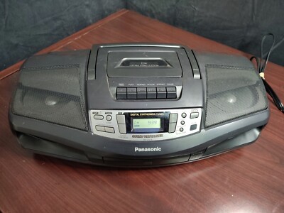Panasonic RX-DS18 XBS AM/FM/CD/Tape Stereo Boom Box - Tested Working | eBay