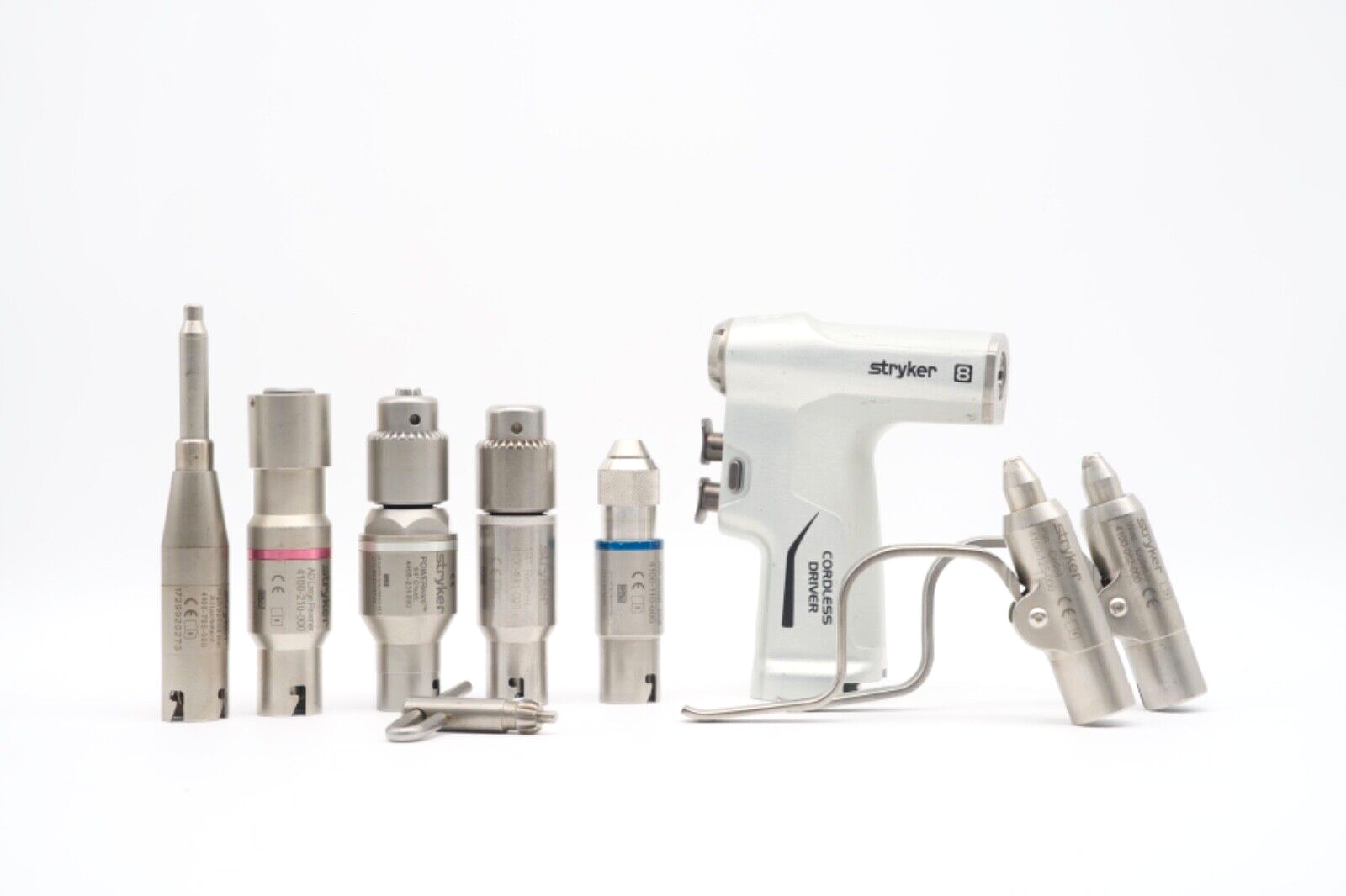 Stryker | System 8 Cordless Driver 4505 and 7 Piece Attachment Set | eBay