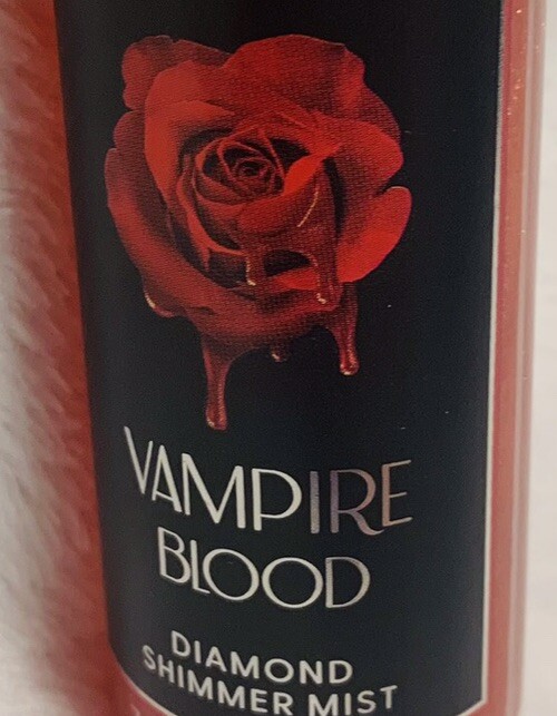 NEW Vampire Blood*Sparkling*DIAMOND SHIMMER MIST Spray Bath Body Works ...
