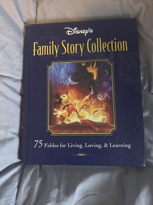 Disney's Family Story Collection Hardcover 75 Fables For Living Loving ...