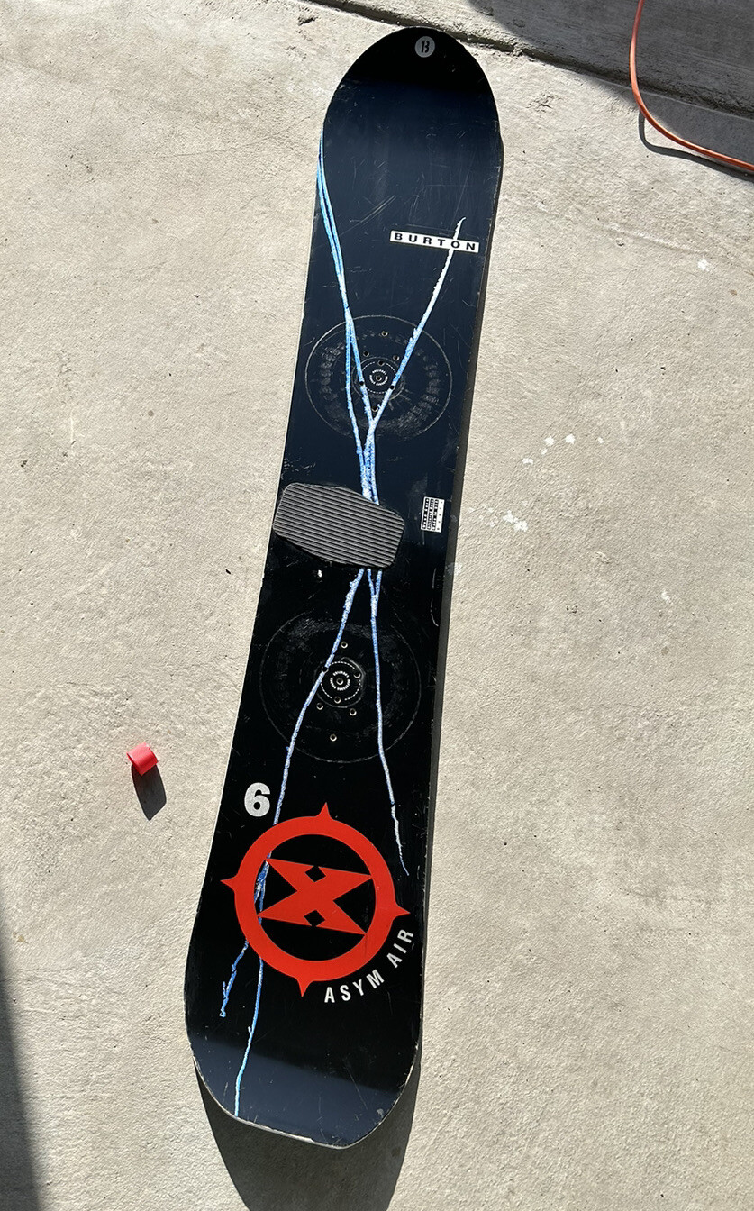 Vintage BURTON ASYM AIR Snowboard | eBay