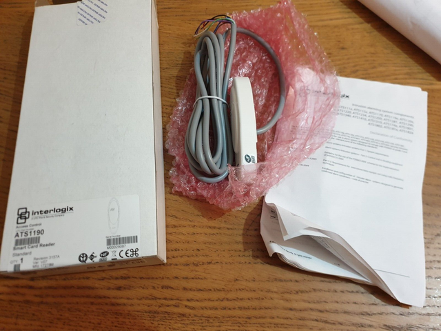 Aritech ATS1190 ATS Smart Card Reader With Output And RTE for sale ...