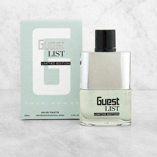 GUEST LIST Limited Edition Men's Cologne 3.4 Oz EDT Spray | eBay