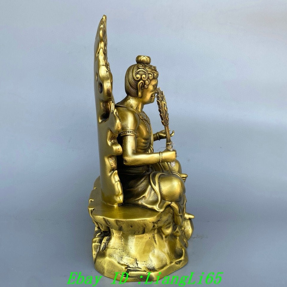 12,6" Dynastie Reine Bronze Buddhismus Acalanatha Acala Achala Buddha ...