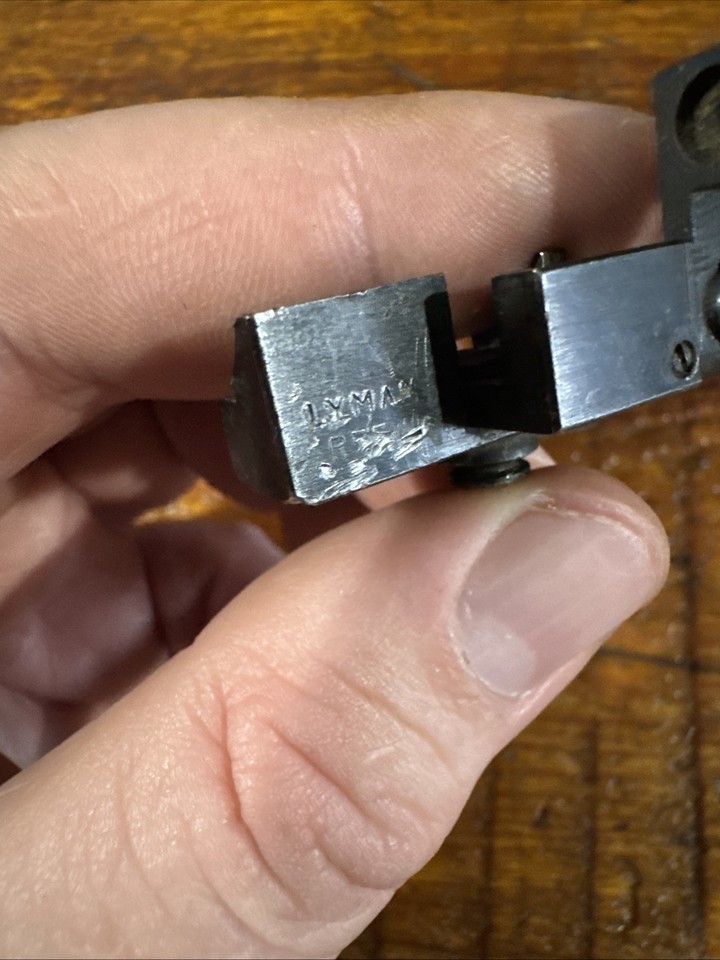 Vintage Sight, Lyman 55 RWS Receiver Sight for Remington and other 22 ...
