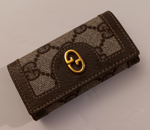 Vintage NWT Gucci Key Ring Folding with Snaps Made in Italy | eBay